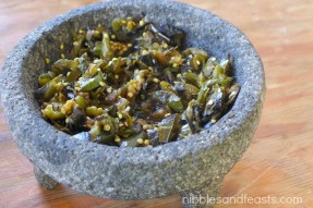 Chiles Toreados - Nibbles and Feasts