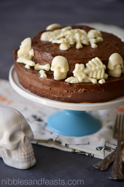 Boneyard Chocolate Cake - Nibbles and Feasts
