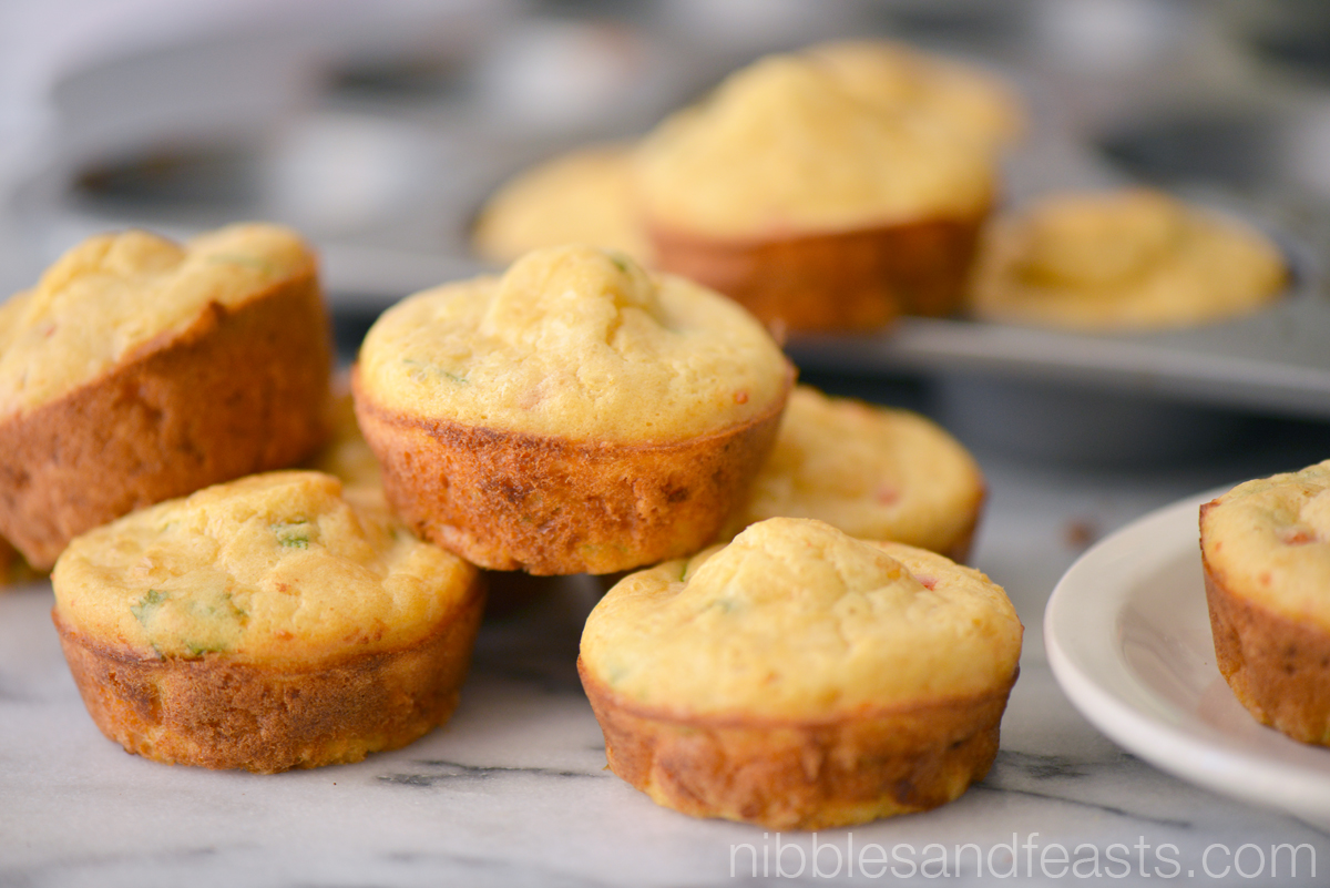 Pico de Gallo Mini Egg Biscuits - Nibbles and Feasts