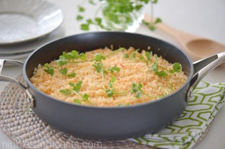 Mexican Rice - Nibbles and Feasts