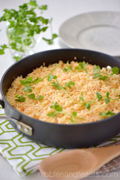 Mexican Rice - Nibbles and Feasts