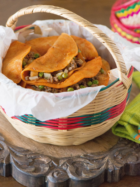 Tacos de Canasta | Basket Tacos - Nibbles and Feasts