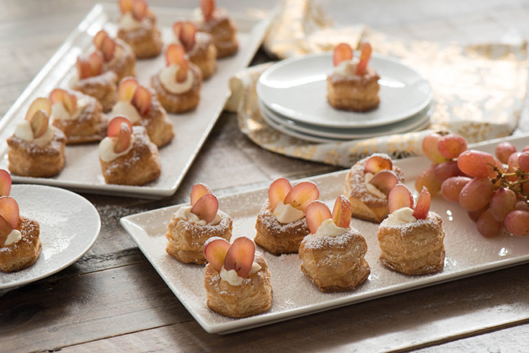 Mini Grape Bites - Nibbles and Feasts