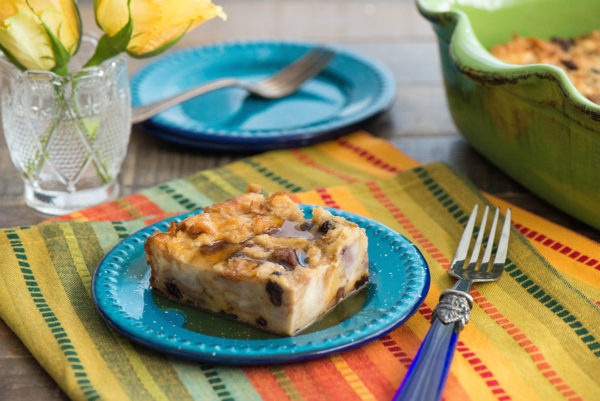 Mexican Bread Pudding | Budín de Pan Mexicano - Nibbles and Feasts