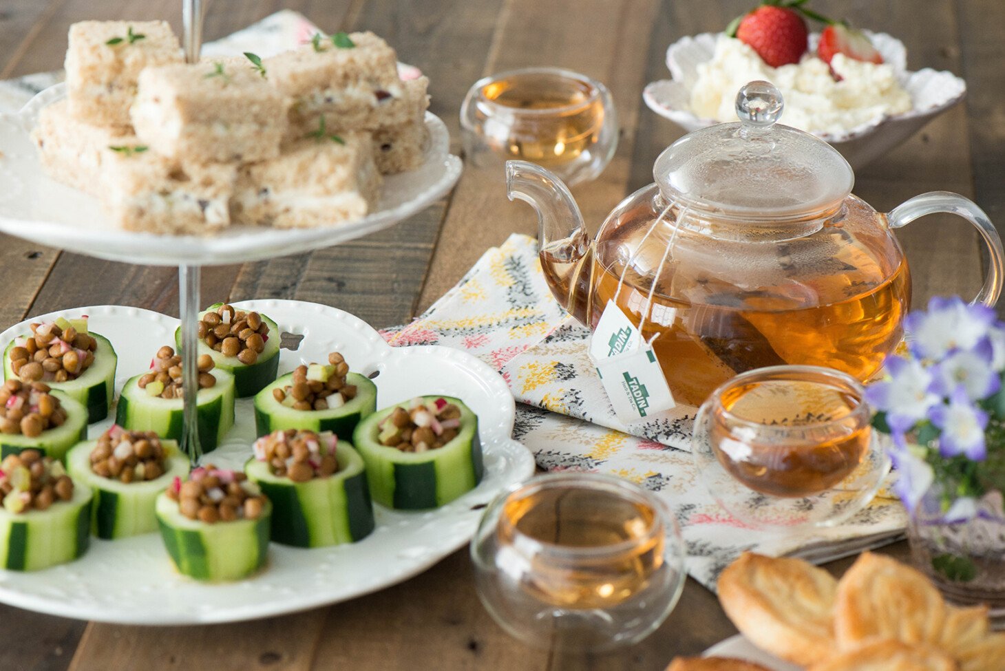 A Simple Tea Party Menu - Nibbles and Feasts