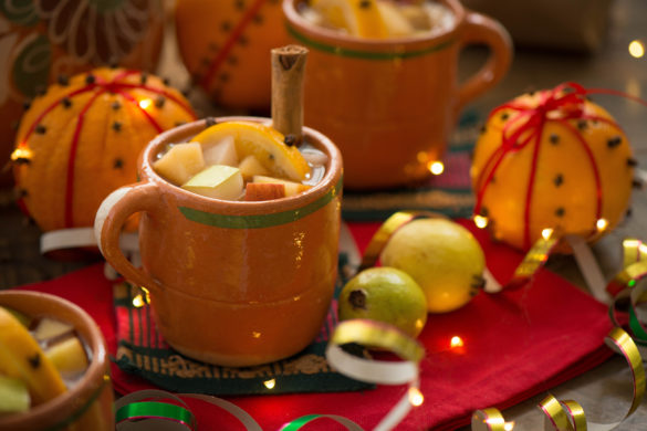 Ponche Navideño | Mexican Christmas Punch - Nibbles and Feasts