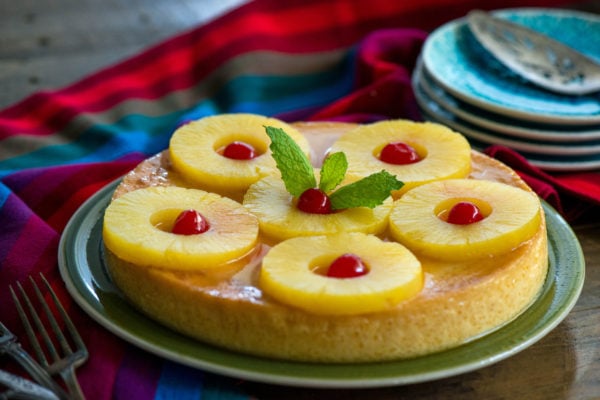 Pineapple Flan - Nibbles and Feasts