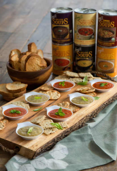 Soup Appetizer Hack with Amy’s - Nibbles and Feasts