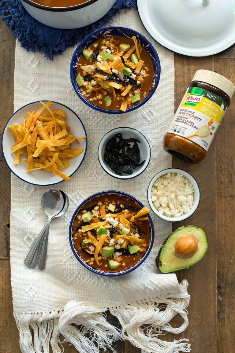 Sopa Tarasca - Nibbles and Feasts