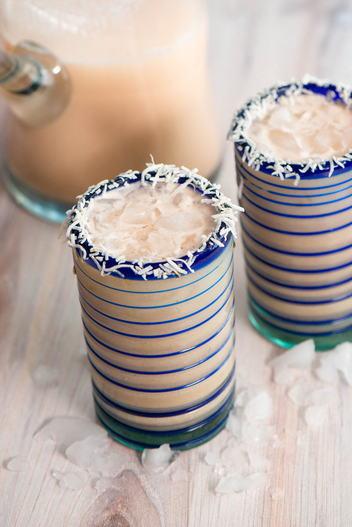 Coconut Horchata - Nibbles and Feasts