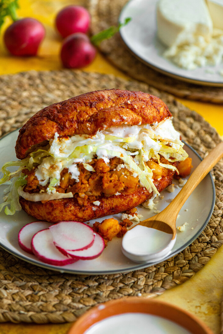 Pambazos - Nibbles and Feasts