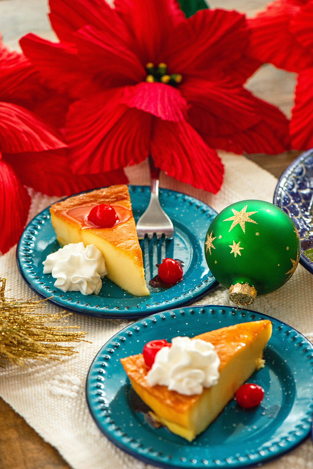 Rompope Flan - Nibbles and Feasts