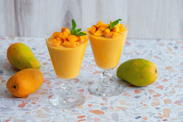 Mango Mousse - Nibbles and Feasts