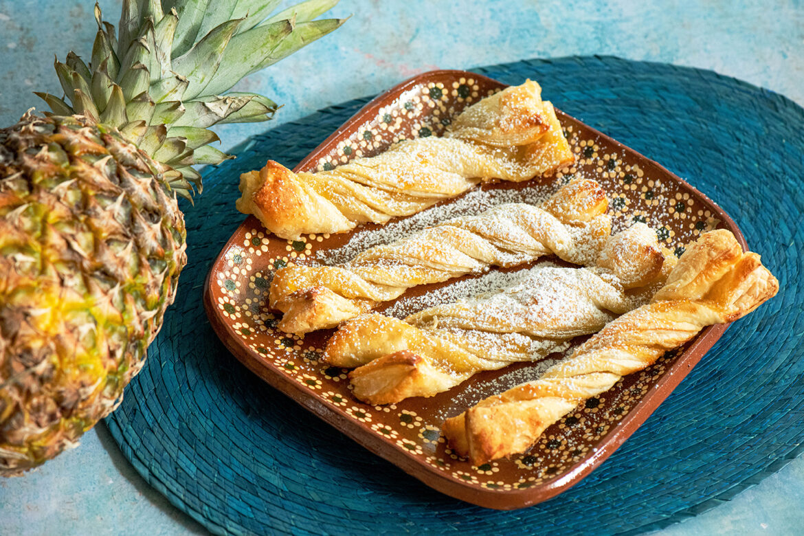 Pineapple Brocas - Nibbles and Feasts
