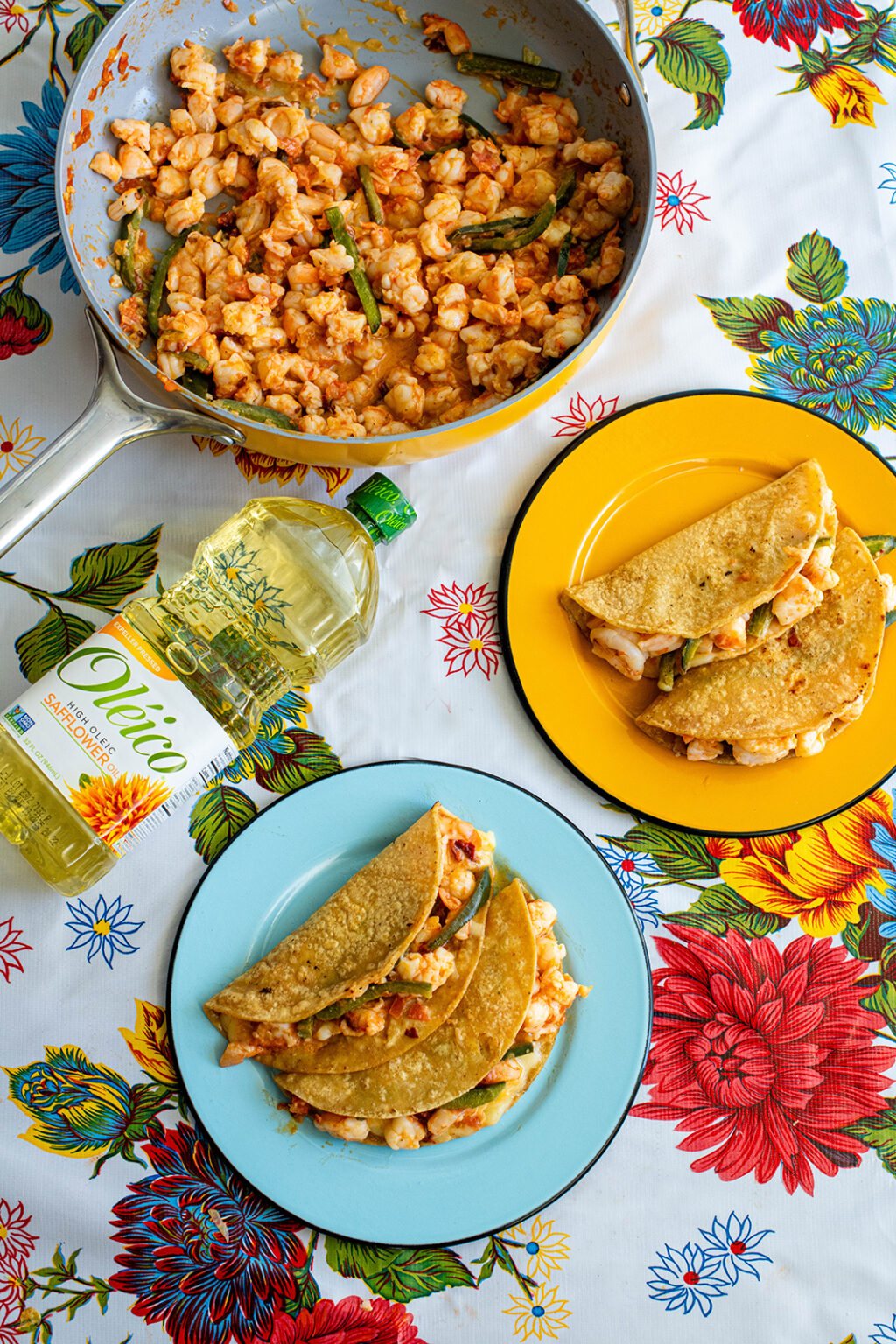 Tacos Gobernador - Nibbles and Feasts