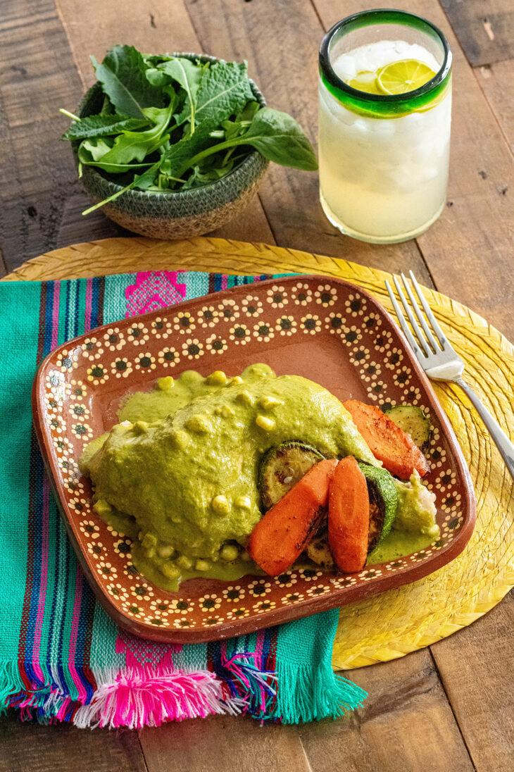 Chicken Atakapua Verde - Nibbles and Feasts